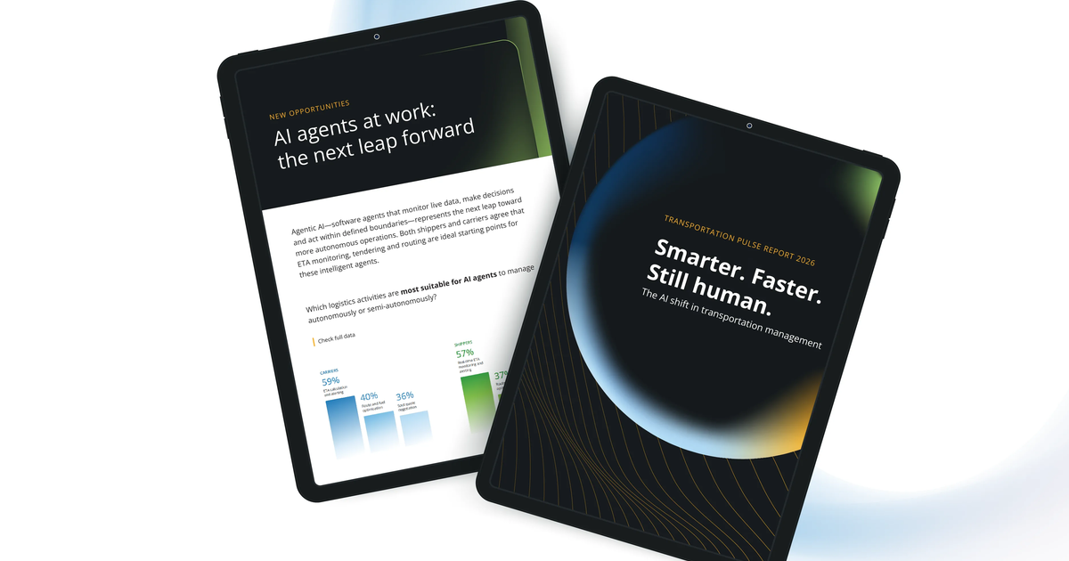Explore the AI shift in logistics in the Transportation Pulse Report ...