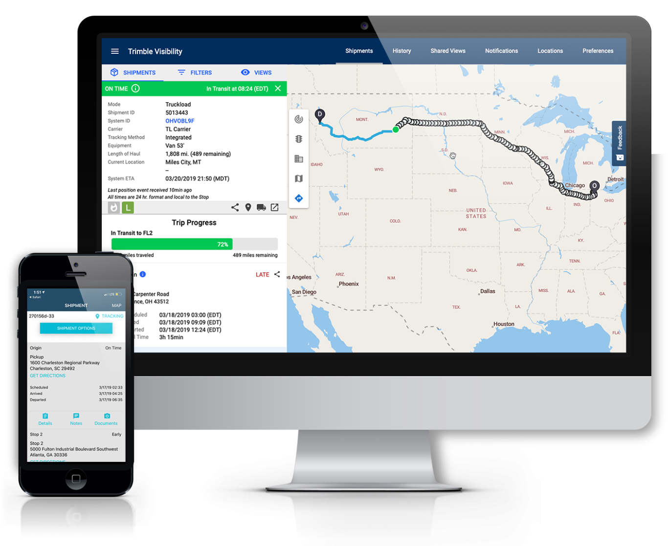 Improve Supply Chain Visibility | Trimble Transportation