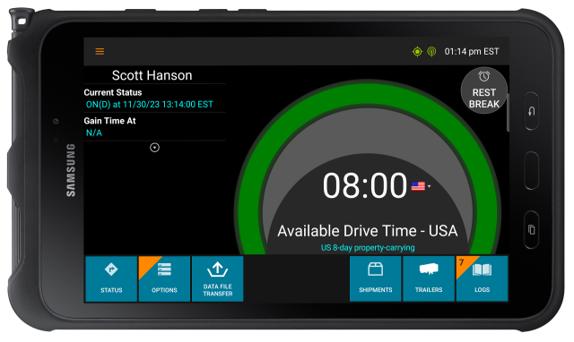 In-Cab Hardware & GPS Fleet Tracking | Trimble Transportation